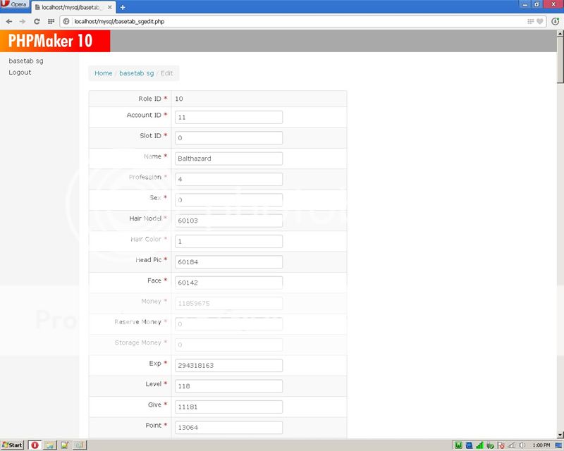 Simple PHP/MySQL basetab_sg admin.. | RaGEZONE - MMO Development Forums