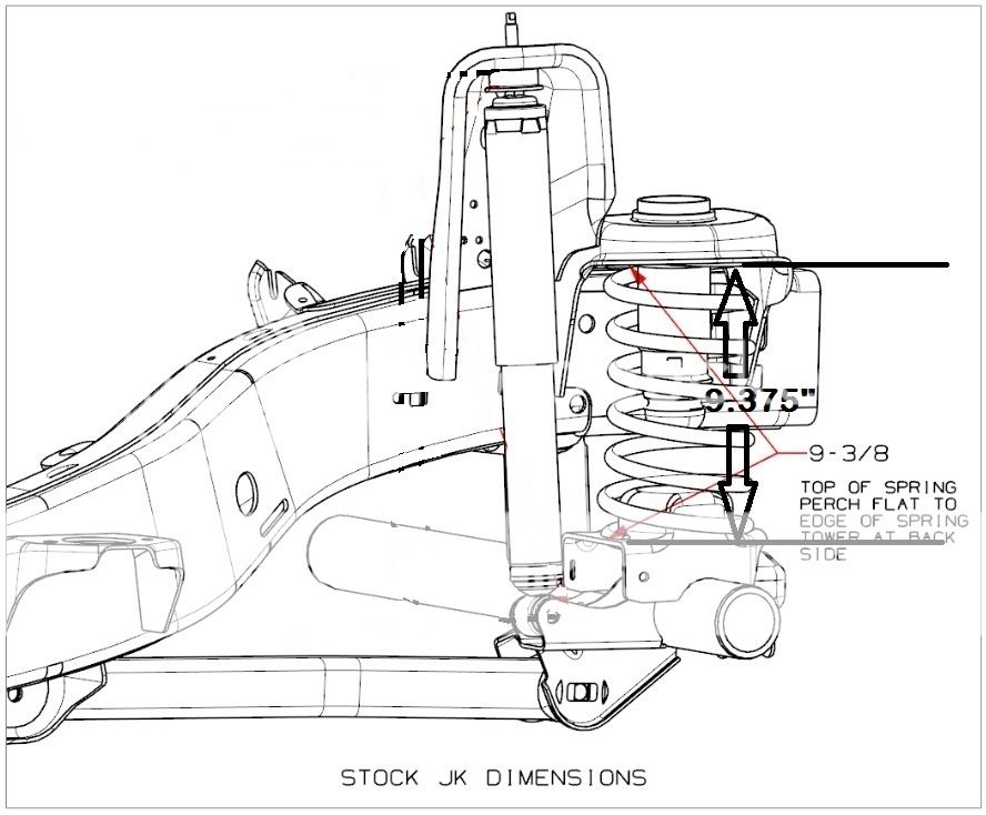 Stock spring dimensions | Jeep Wrangler Forum
